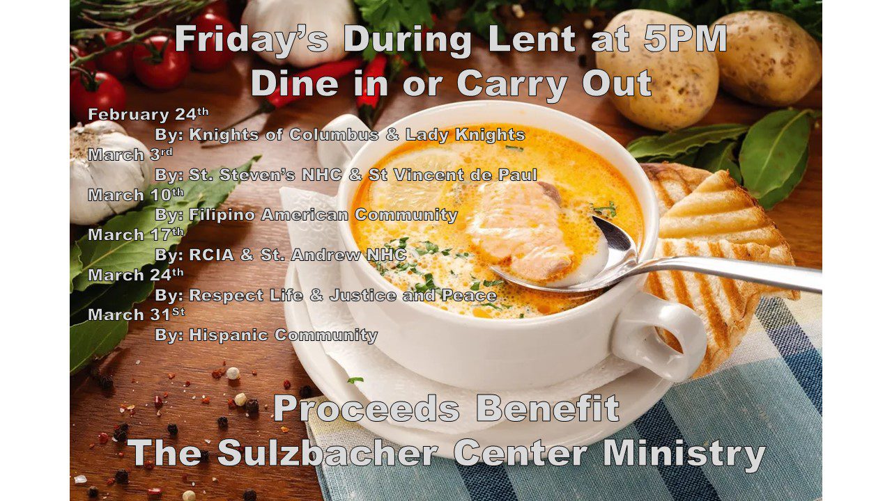 Soup Suppers – St. Catherine of Siena